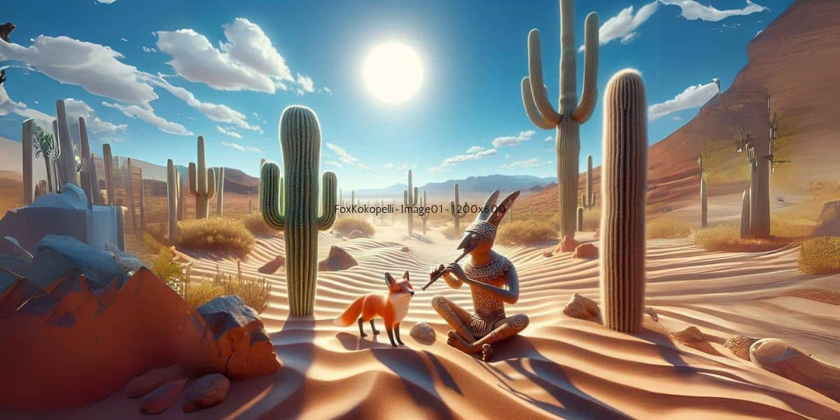 The Fox and The Kokopelli Book - jorgep.com